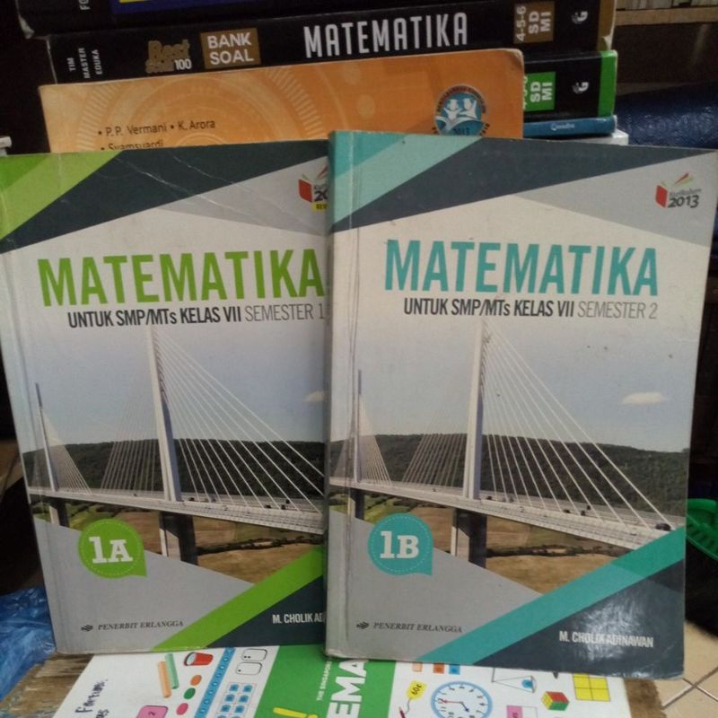 Jual Matematika untuk SMP kelas 7 semester 1 dan 2 satu set | Shopee ...