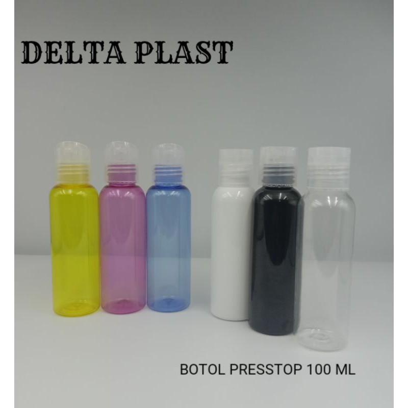 Jual BOTOL PRESSTOP 100ML/BOTOL DISCTOP 100ML/BOTOL PRESS ON 100ML ...