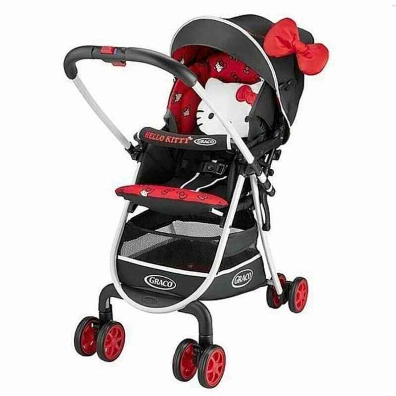 Jual stroller hello kitty atau kereta bayi hello kitty original jepang ...