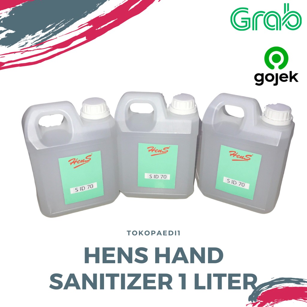 Jual HENS HAND SANITIZER REFILL 1 L KEMENKES | Shopee Indonesia