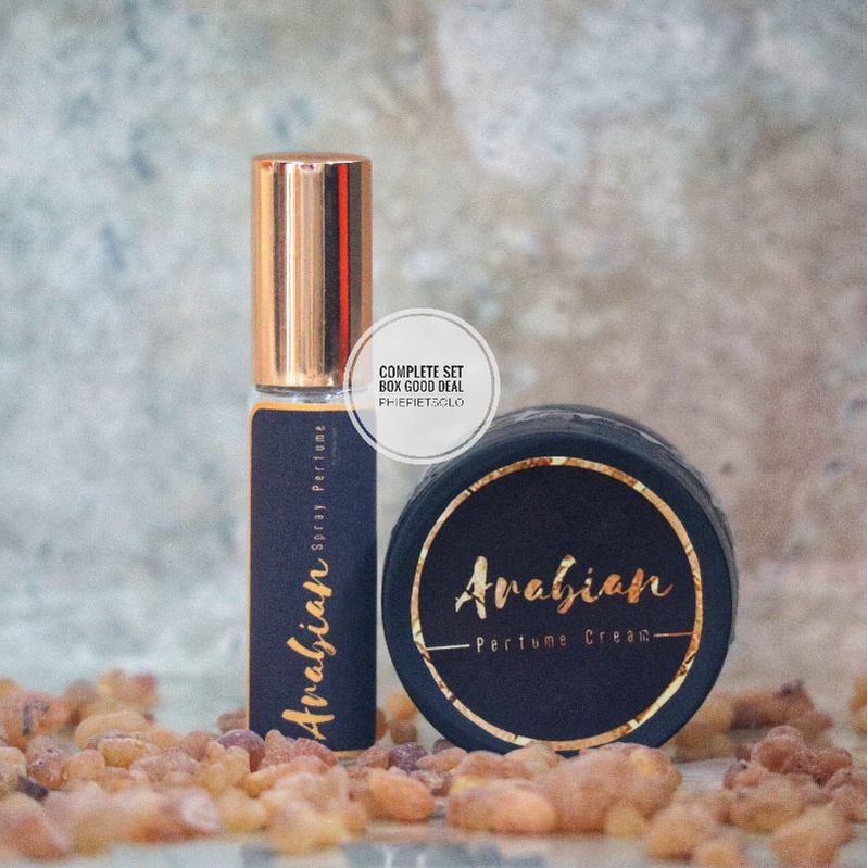Jual Arabian Starter Kit Complete Set Box GOOD DEAL (Cream Perfume 10gr ...