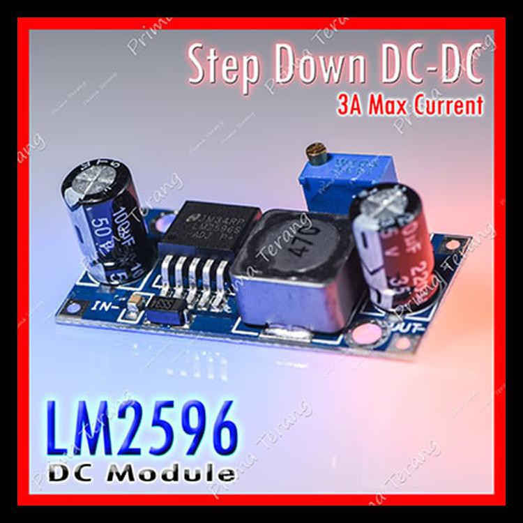 Jual Lm2596 Step Down Dc-Dc Adjustable Modul Penurun Tegangan Dc Lm-2596 Terlaris | Shopee Indonesia