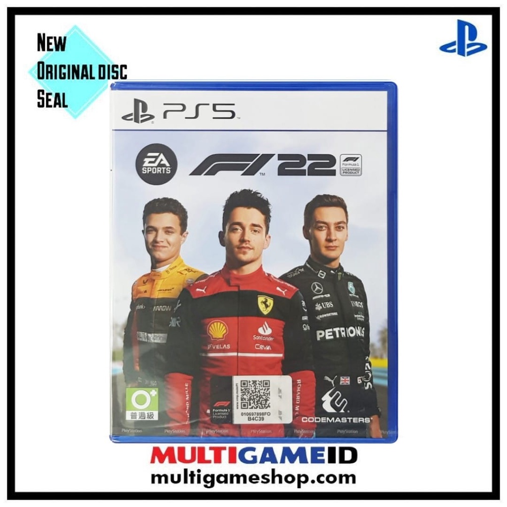 Jual PS5 F1 22 Formula One 2022 +DLC R3 Asia Version | Shopee Indonesia
