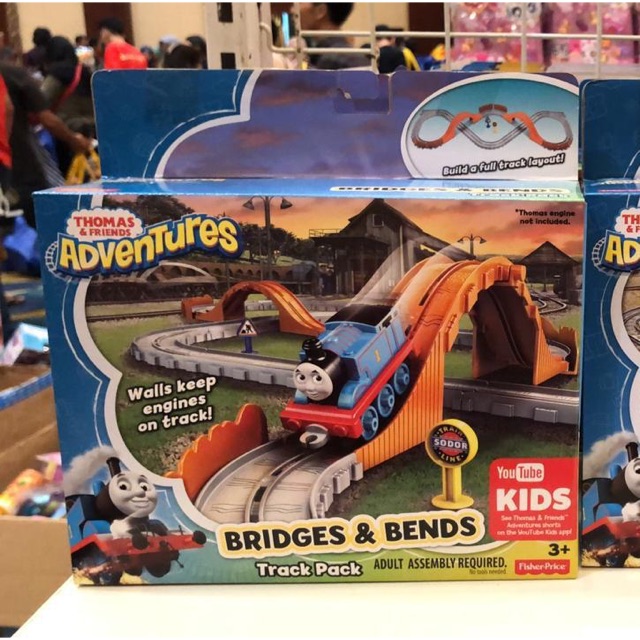 Jual Thomas & friends adventure bridges and bend track set | Shopee ...