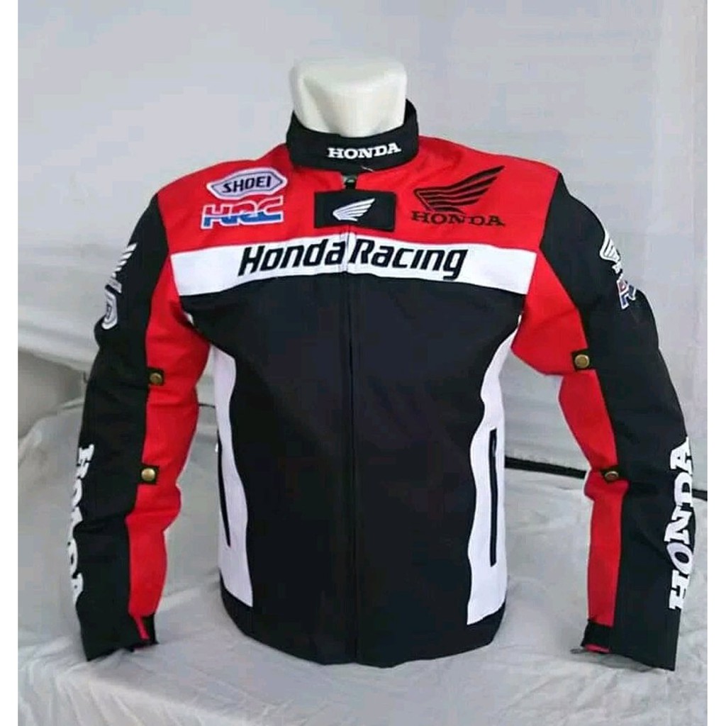 Jual Jaket Pria Honda Racing HRC Jaket Motor Touring Protektor no Hoodie Bagus | Shopee Indonesia