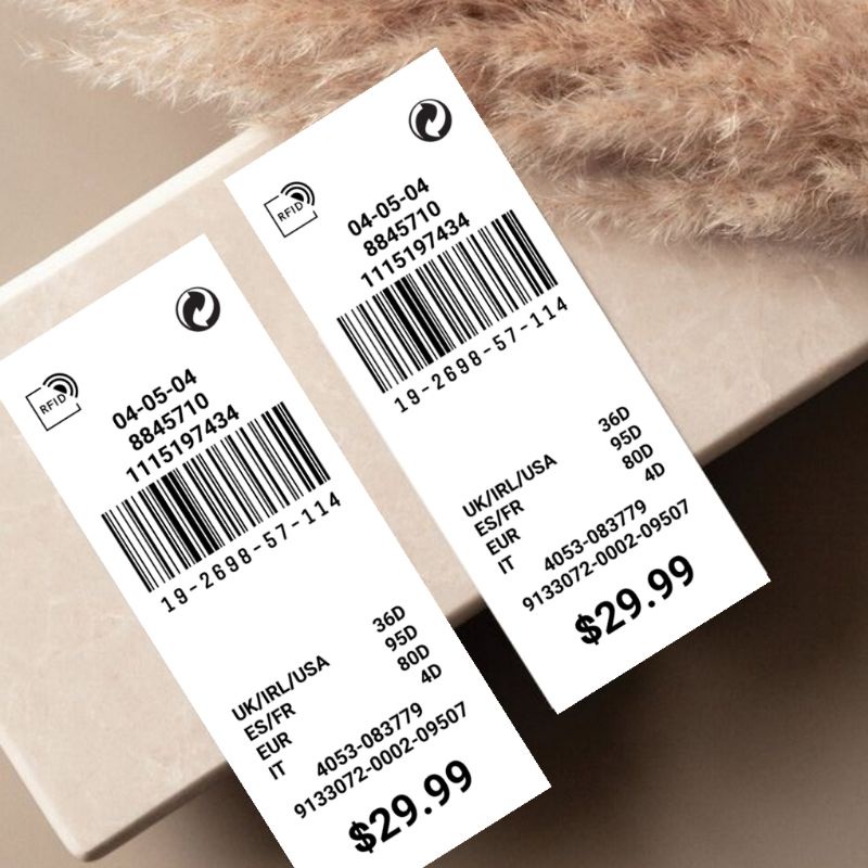 Jual Hang tag Label baju murah bonus tali hangtag hantag handtag han ...