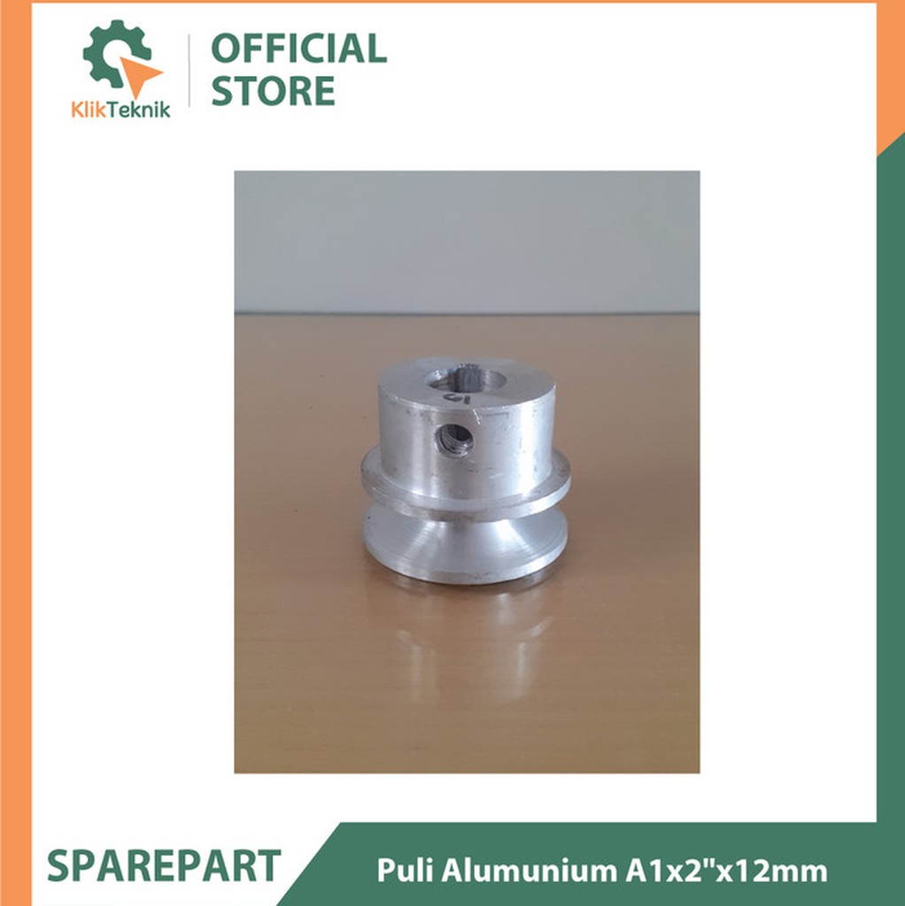 Jual Puli alumunium A1x2"x12mm (untuk sanyo) | Shopee Indonesia