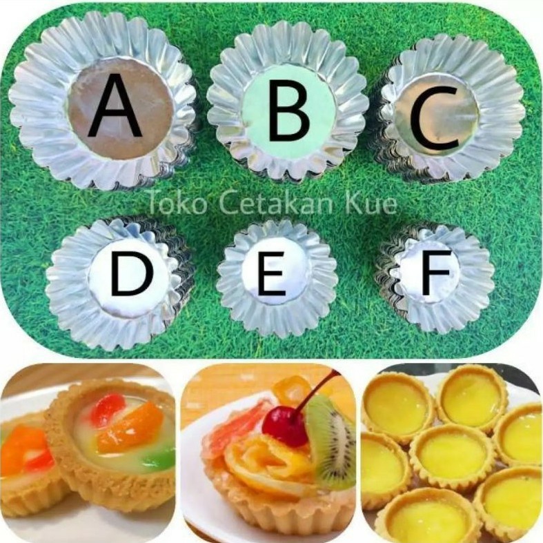 Jual Cetakan kue pie mini berbagai ukuran (cetakan sus mini) | Shopee ...