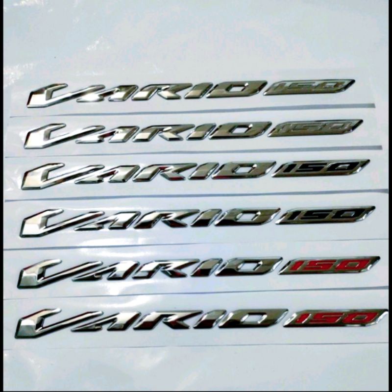 Jual emblem logo vario 3D (2pcs) / variasi vario | Shopee Indonesia