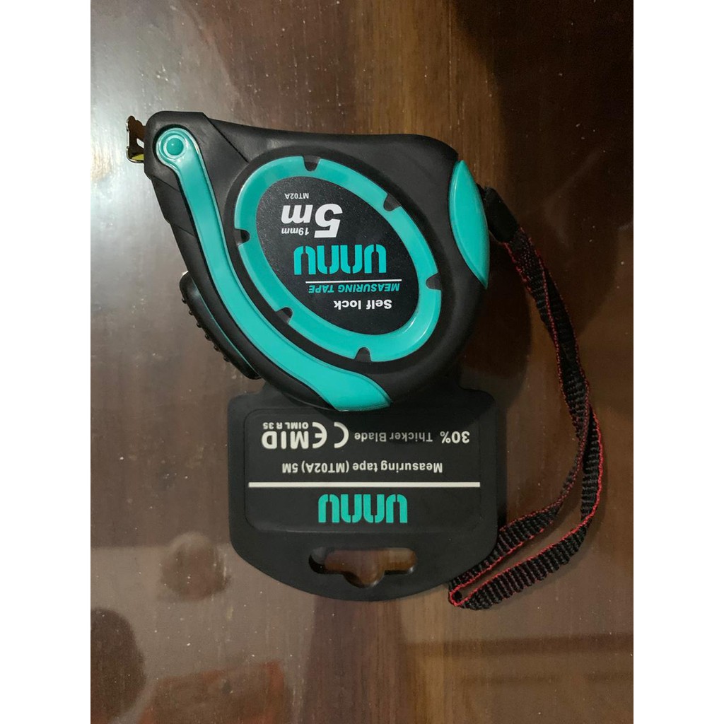 Jual METERAN TUKANG-METERAN PROYEK-METERAN 5M MERK UNNU MT-02A | Shopee ...