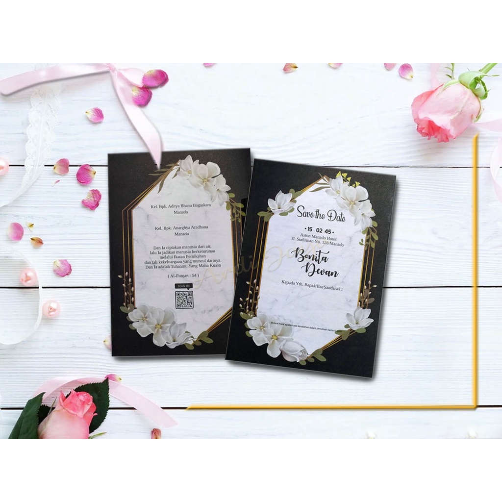 Jual Undangan pernikahan Softcover I Cetak undangan nikahan I Cetak ...