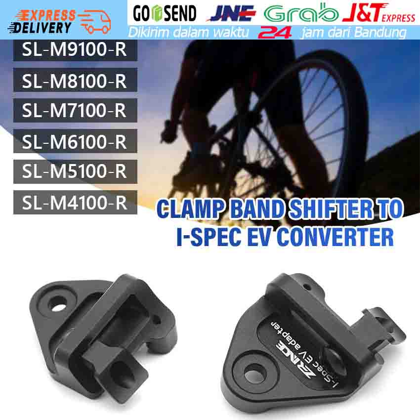 Jual Zrace XTR XT SLX Deore Clamp Band Shifter Ke I-Spec EV Konverter ...