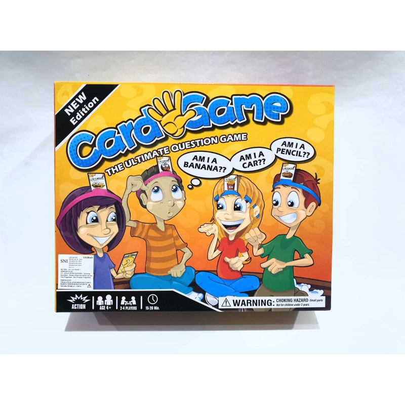 Jual Card Game. Board Game the ultimate question. Tebak kata. Family ...