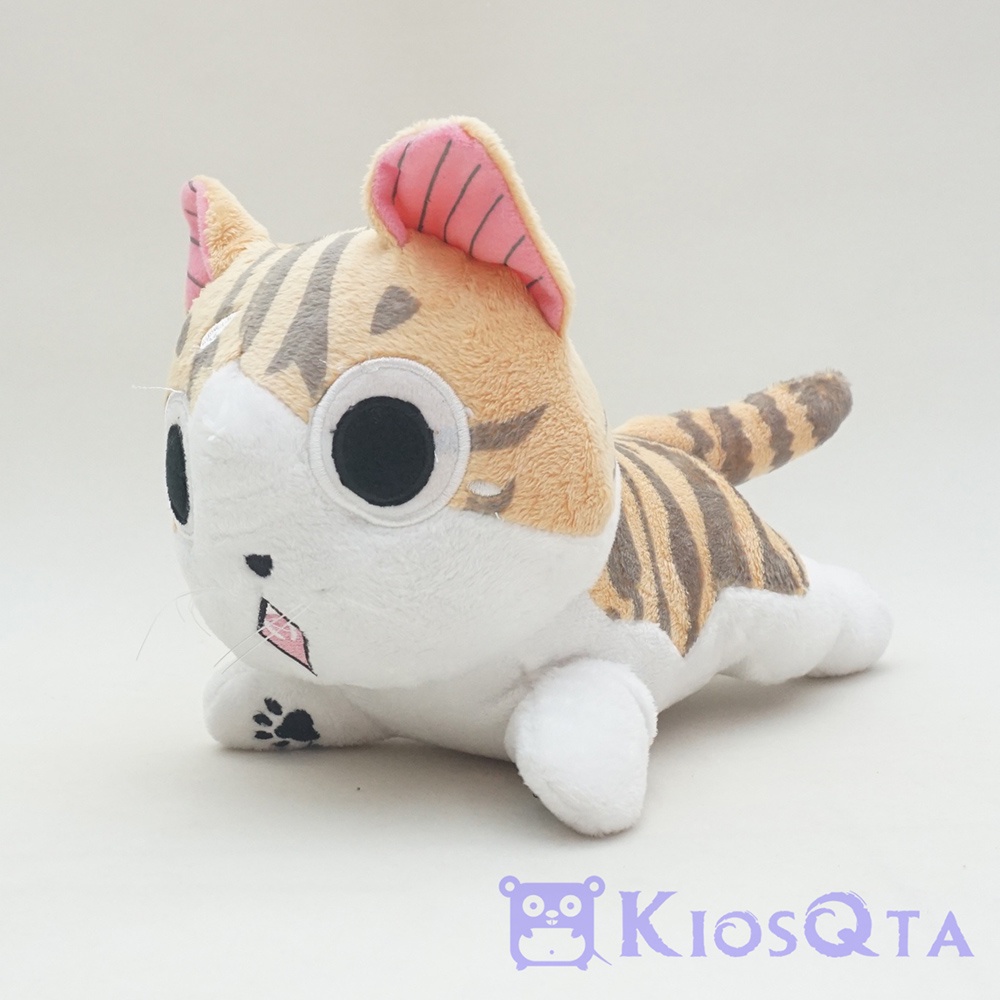 Jual boneka kucing mata besar furyu cat coklat putih medium JUN ...
