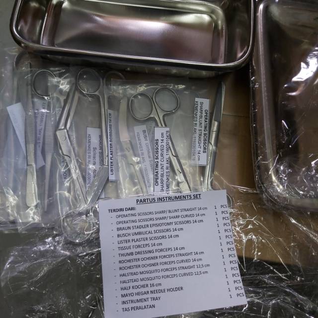 Jual PARTUS INSTRUMENTS SET | Shopee Indonesia