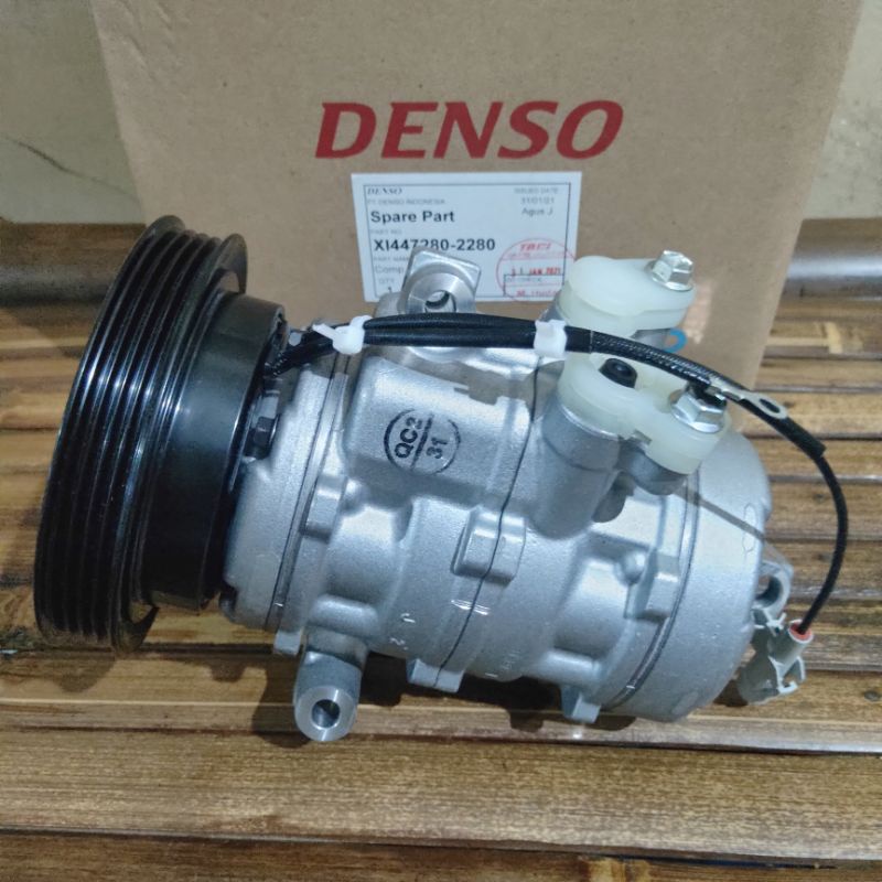 Jual Kompressor AC Karimun Wagon R Suzuki Ertiga DENSO ORIGINAL ...
