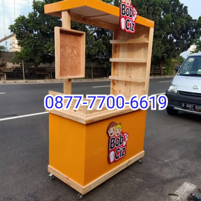 Jual Booth Boba / booth minuman / gerobak Thai tea / xiboba | Shopee ...