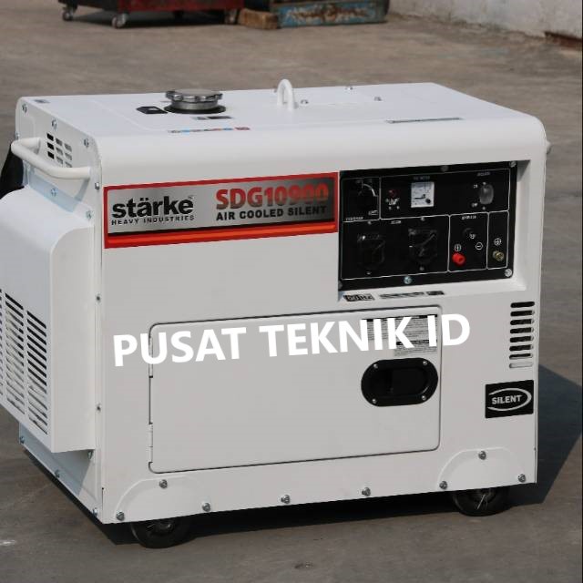 Jual GENSET STARKE 6000W SDG 10900 DIESEL SILENT GENERATOR STARKE ...