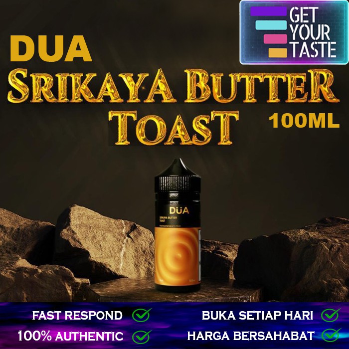 Jual Liquid Dua Srikaya Butter Toast 100ML by Indo Brew - DUA SRIKAYA ...