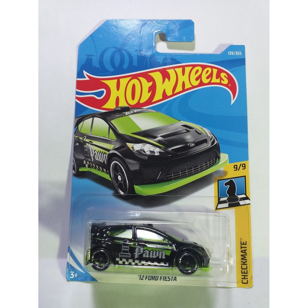 Jual HOT WHEELS FORD FIESTA PAWN HITAM | Shopee Indonesia
