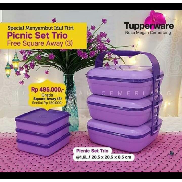 Jual Tupperware Picnic Set | Shopee Indonesia