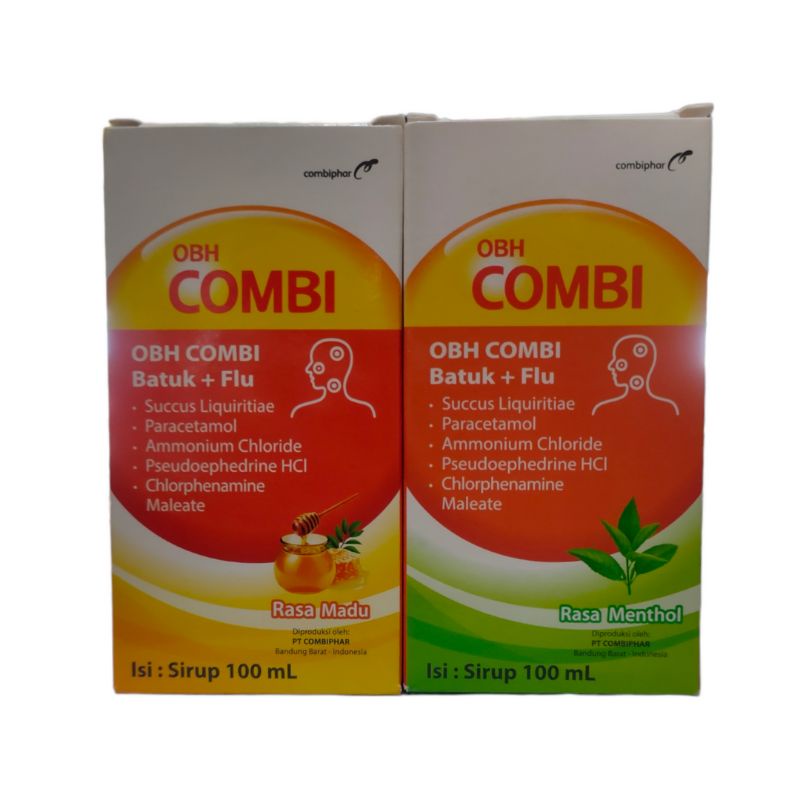 Jual OBH combi Batuk Flu 100 ml | Shopee Indonesia