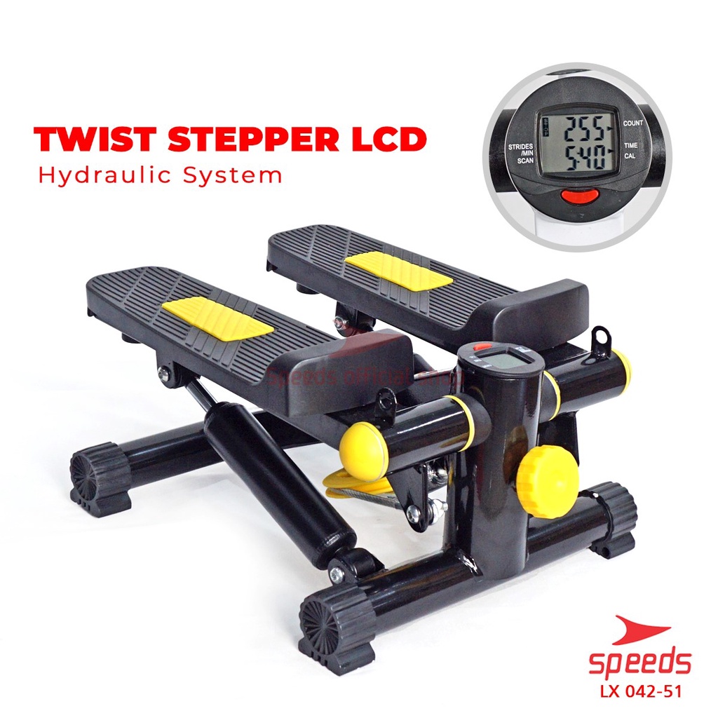 Jual SPEEDS Sport Alat Fitness Olahraga Stepper Mini Hidrolik Stepper ...
