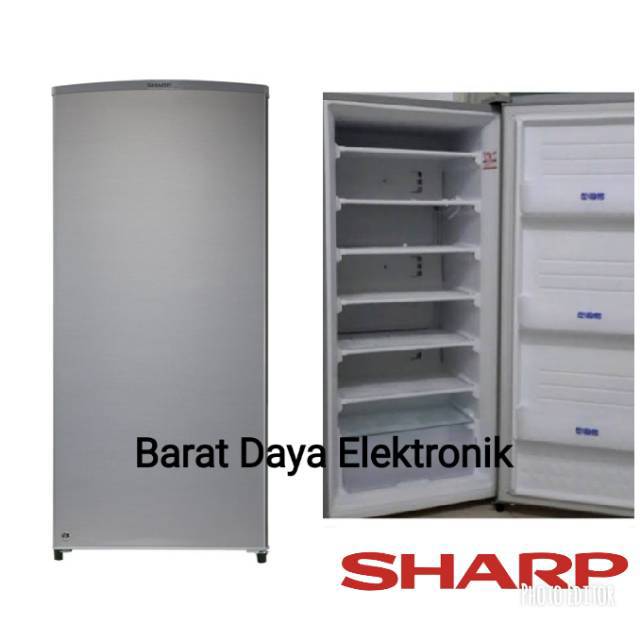Jual Freezer Sharp FJM186A-HS Upright Freezer Pembeku Freezer Es Batu ...