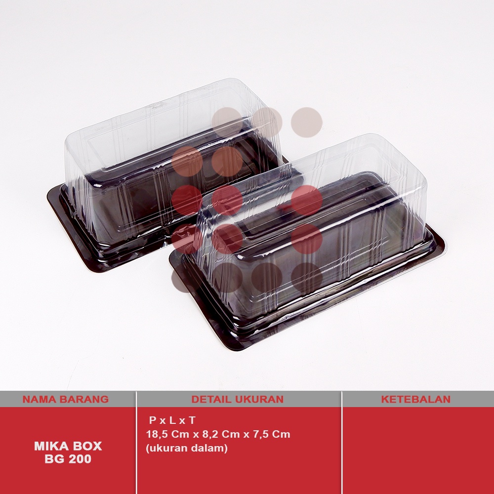 Jual MIKA BOX BOLU GULUNG BG200 ISI 20 PCS | Shopee Indonesia