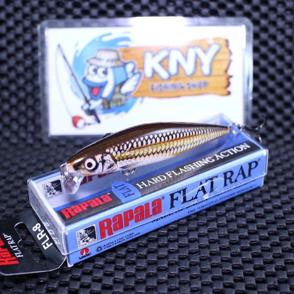 Jual Lure Minnow Rapala FLR08 Flat Rap SELUANG Rajanya Casting untuk Hampala | Shopee Indonesia