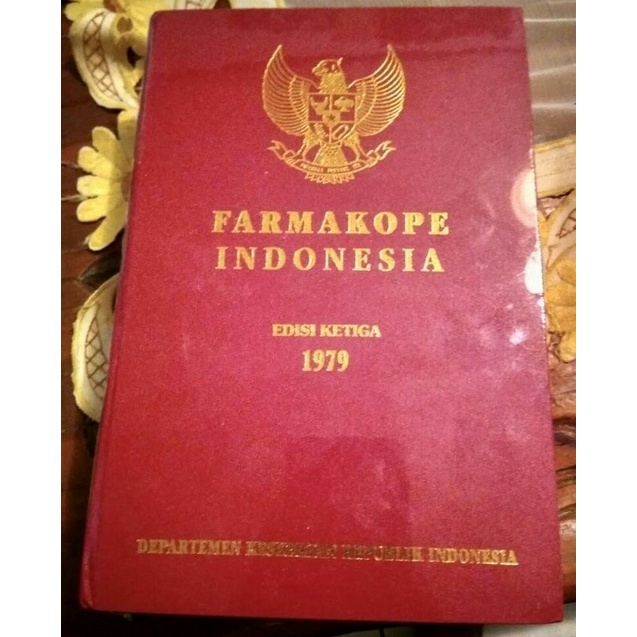 Jual BUKU FARMAKOPE INDONESIA EDISI KE 3 | Shopee Indonesia