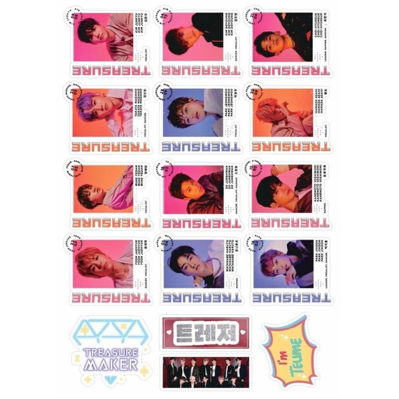Jual [UNCUT] STICKER HP KPOP A6 STIKER MINI STIKER AESTHETIC STIKER EXO ITZY TREASURE ENHYPEN ...