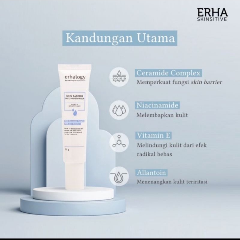 Jual Erha Skin Barrier face moisturizer 30g | Shopee Indonesia