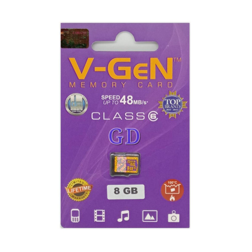 Jual V-GeN 8GB Micro SD Class 6 | Shopee Indonesia