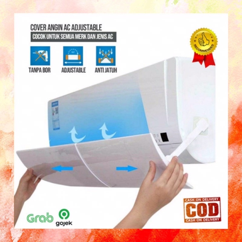 Jual Reflektor AC Akrilik Penahan Angin AC Talang AC Cover AC ...