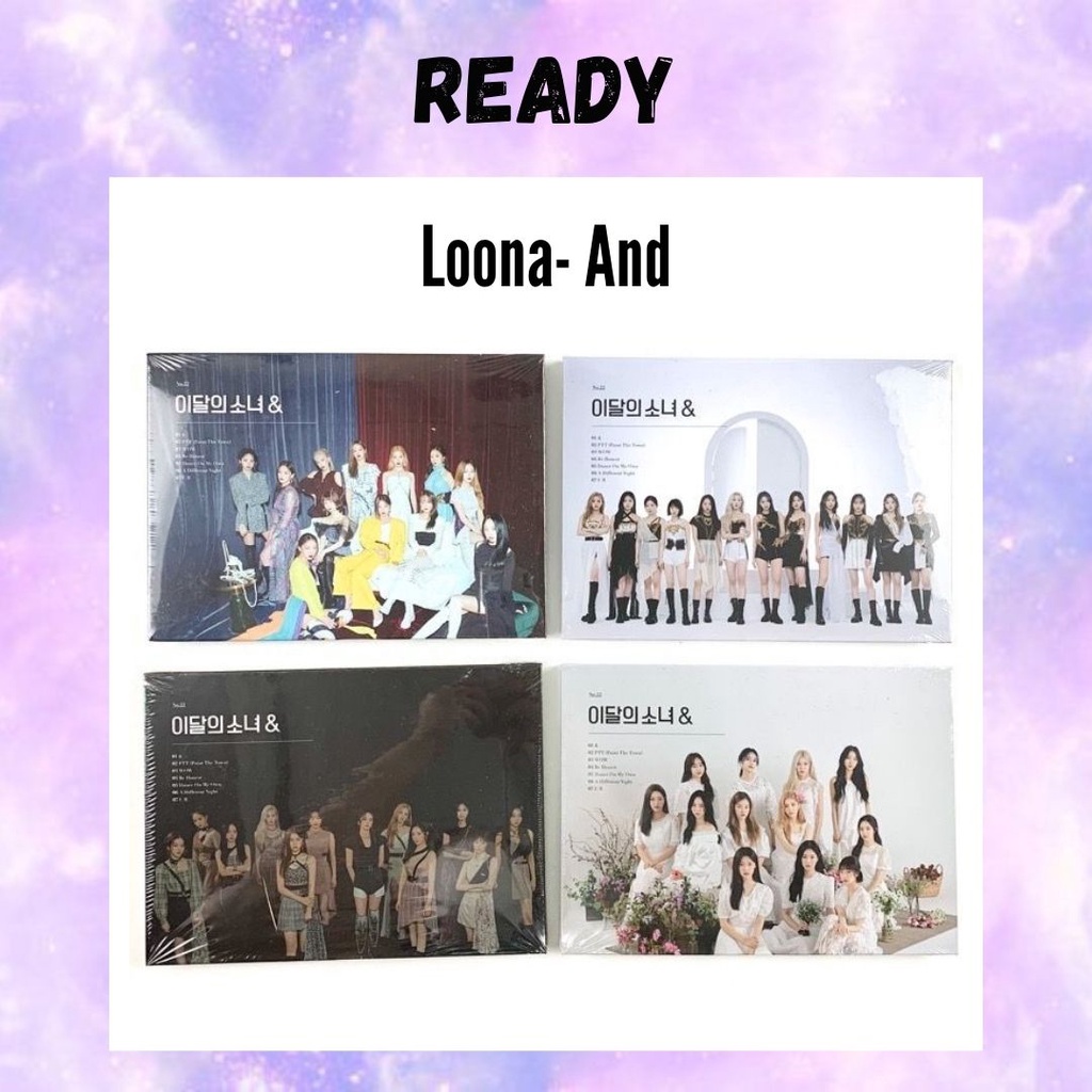 Jual [READY] LOONA 4th Mini Album - AND & + Poster | Shopee Indonesia