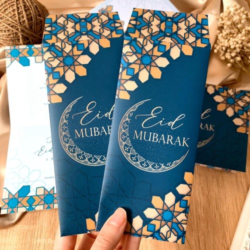 Jual Amplop Uang / Angpao Lebaran Ramadan Custom "Mozaic" (8 pcs ...