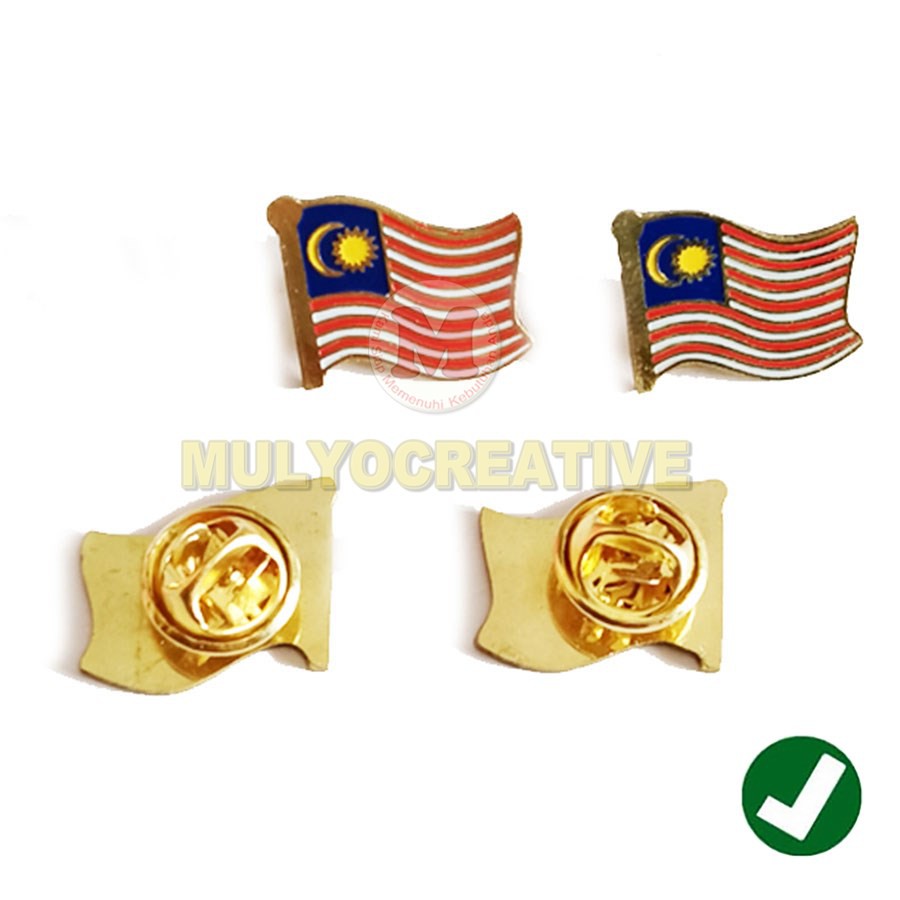 Jual Flag Pin Malaysia Pin Bendera Negara Malaysia Murah | Shopee Indonesia