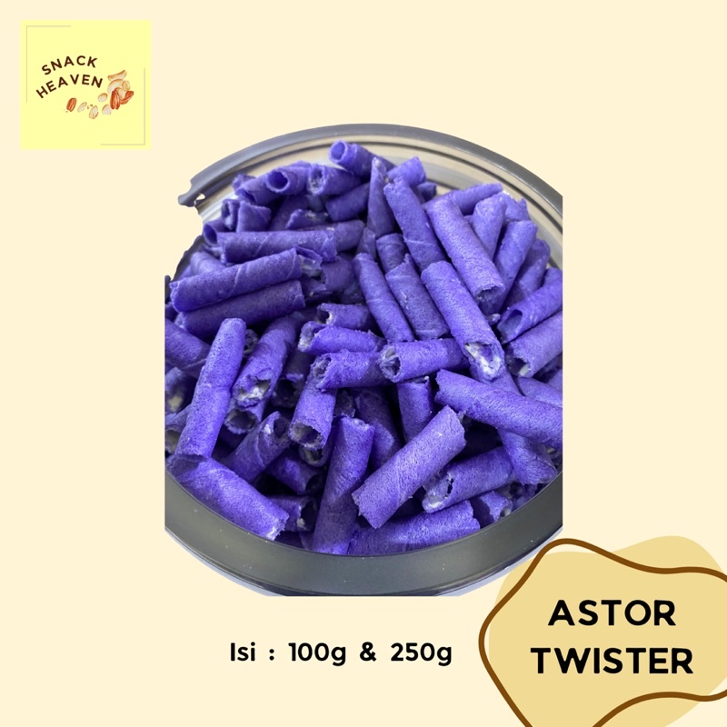 Jual SNACK CEMILAN MANIS ASTOR ROLL BLUEBERRY BLUBERI 100g | Shopee ...