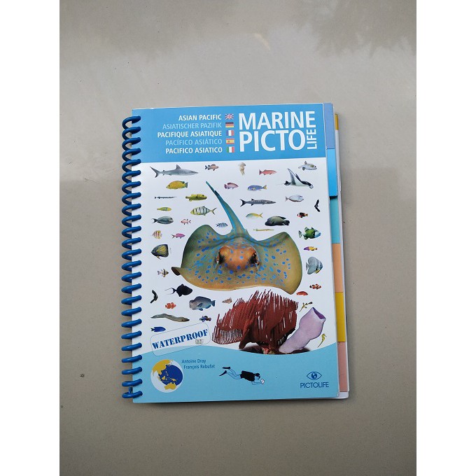 Jual Fish Book Slate Dive Waterproof Marine Picto Life Asian Pacific ...