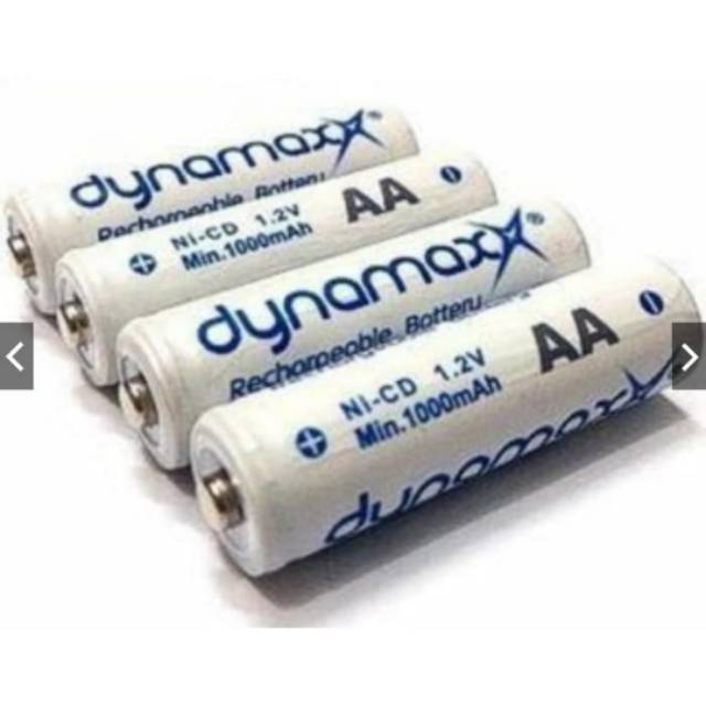 Jual Battery Recharge Cas AA 1.2v Dynamic 1000Ah HARGA/PCS | Shopee ...