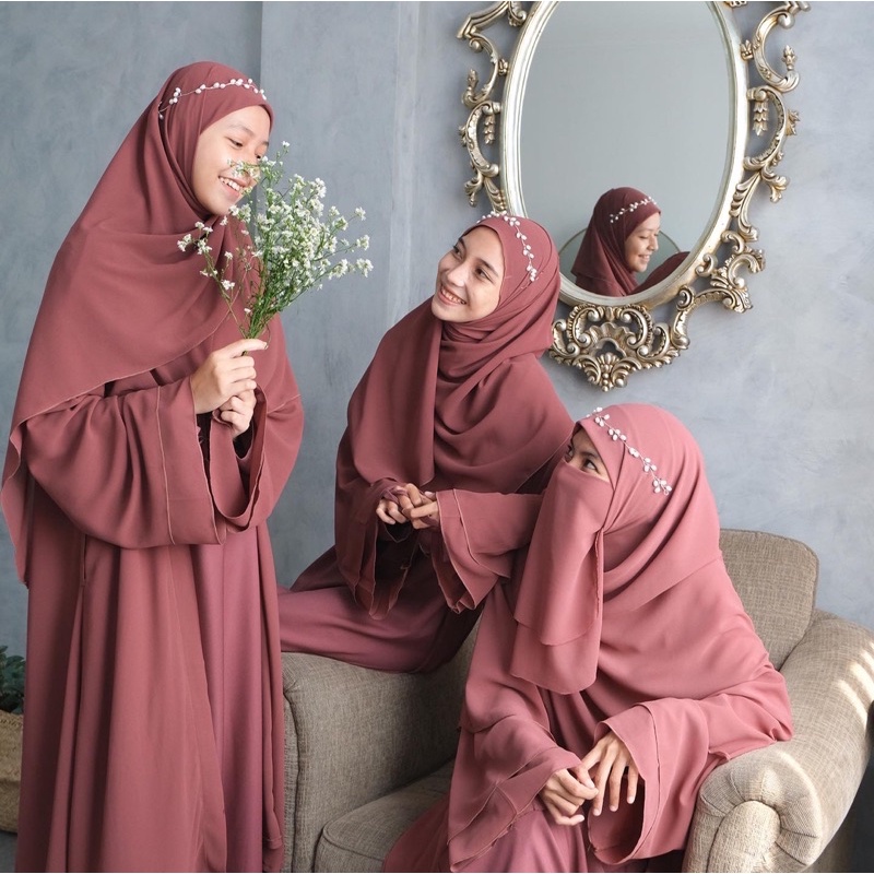 Jual ABAYA HAAYA ARABIAN / ADHA SERIES / 3 in 1 | Shopee Indonesia