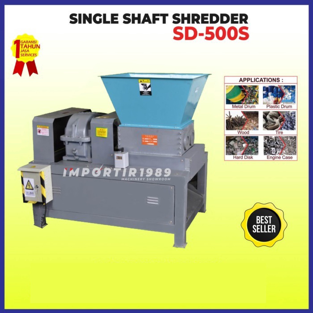 Jual Mesin Single Shaft Shredder 500 kg-SD-500S | Shopee Indonesia