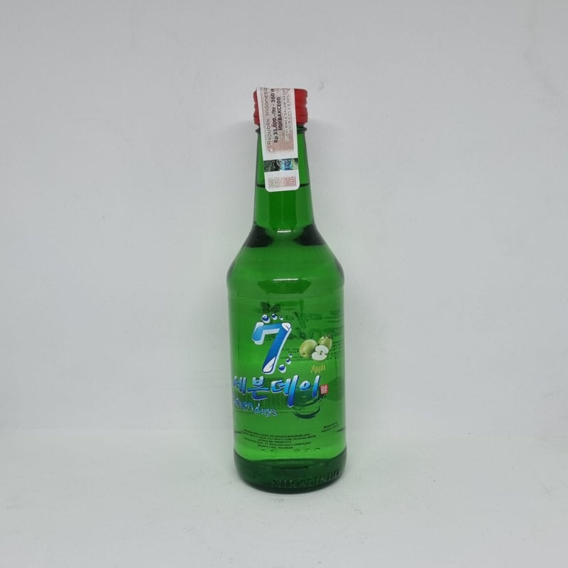 Jual Soju Seven Days Apple 360ml | Shopee Indonesia