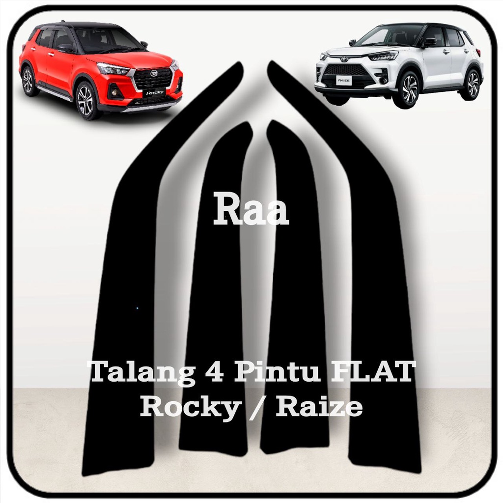Jual Talang Air 4 Pintu FLAT - TOYOTA - Raize / Soluna / Innova ...