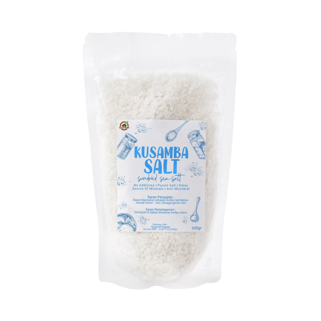Jual House Of Organix Kusamba Salt 500 Gr | Shopee Indonesia