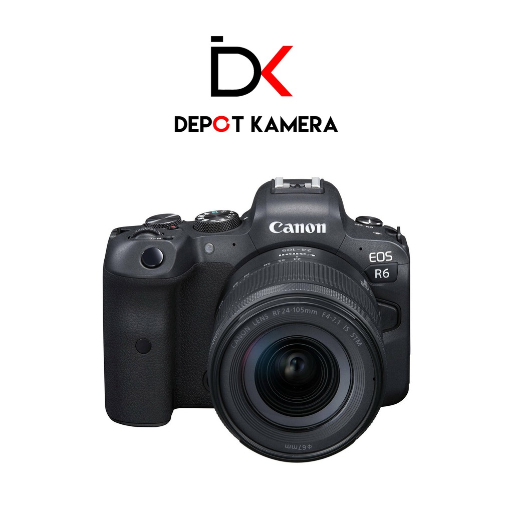 Jual NEW - Canon EOS R6 kit 24-105mm f/4-7.1 IS STM | Shopee Indonesia