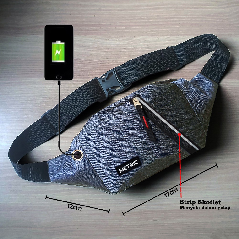 Jual TAS CENTER!! TAS PRIA TAS PINGGANG WAISTBAG PRIA TAS SLINGBAG TAS ...