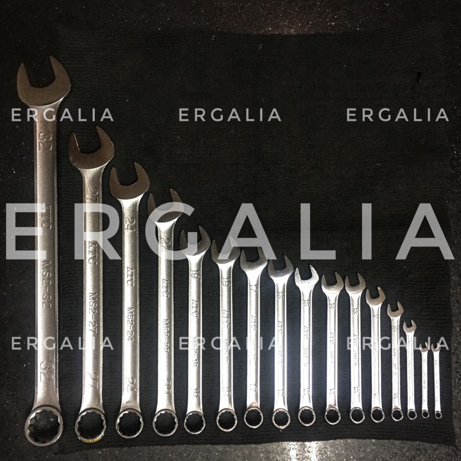 Jual KTC Combination Wrench Kunci Ring Pas 16 - 24 mm Ori Japan Jepang | Shopee Indonesia