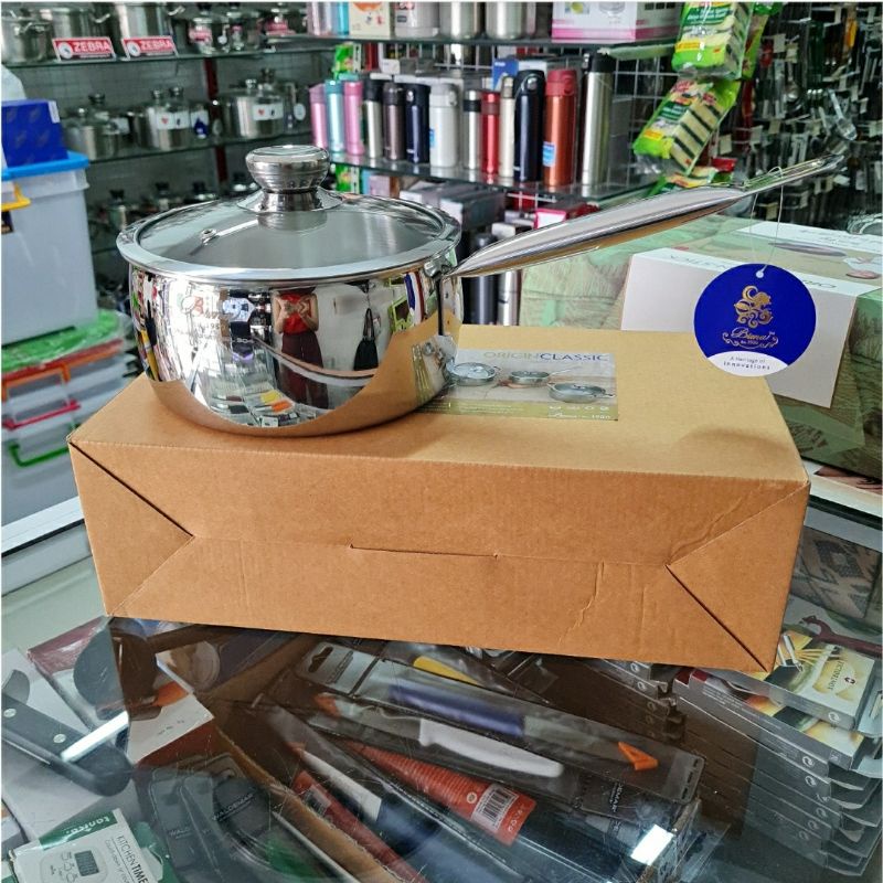 Jual B2001118 Panci Sauce Pan Bima Origin Classic D18cm, SUS 304 ...